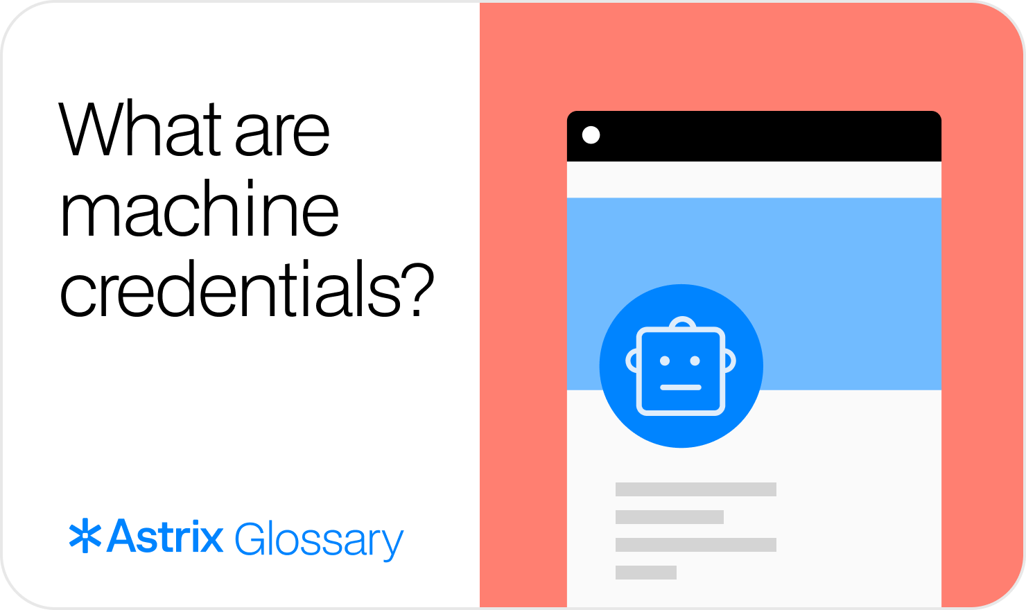 What are Machine Credentials? | Astrix Security